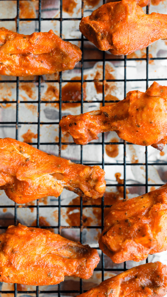 Oven Baked Healthier Buffalo Chicken Wings Recipe