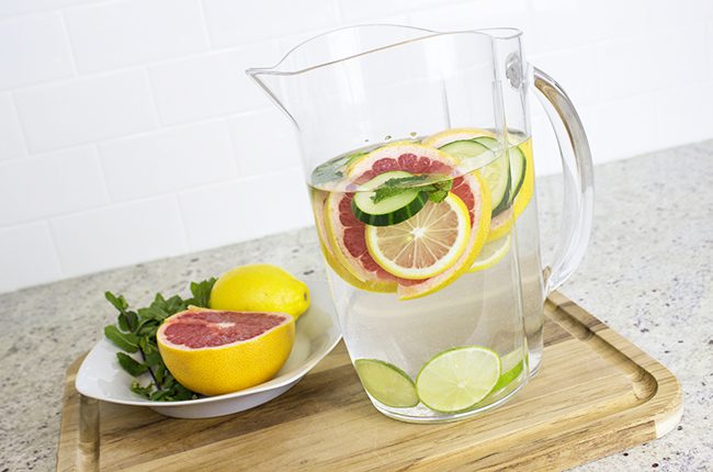 Detox Water For Flat Belly Easy Flavored Water Recipe