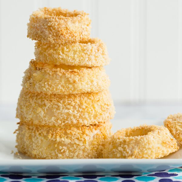 Healthy Baked Onion Rings