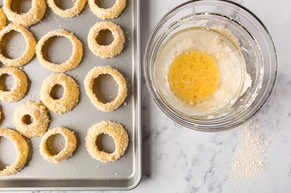 Healthy Baked Onion Rings
