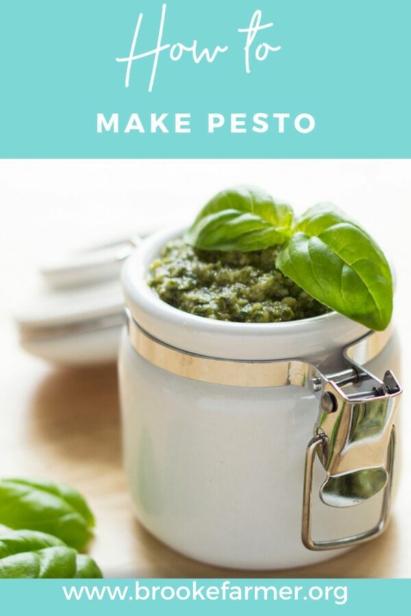 How to Make Pesto – Our Farmer House | Dream, Build, and Stay With Us ...