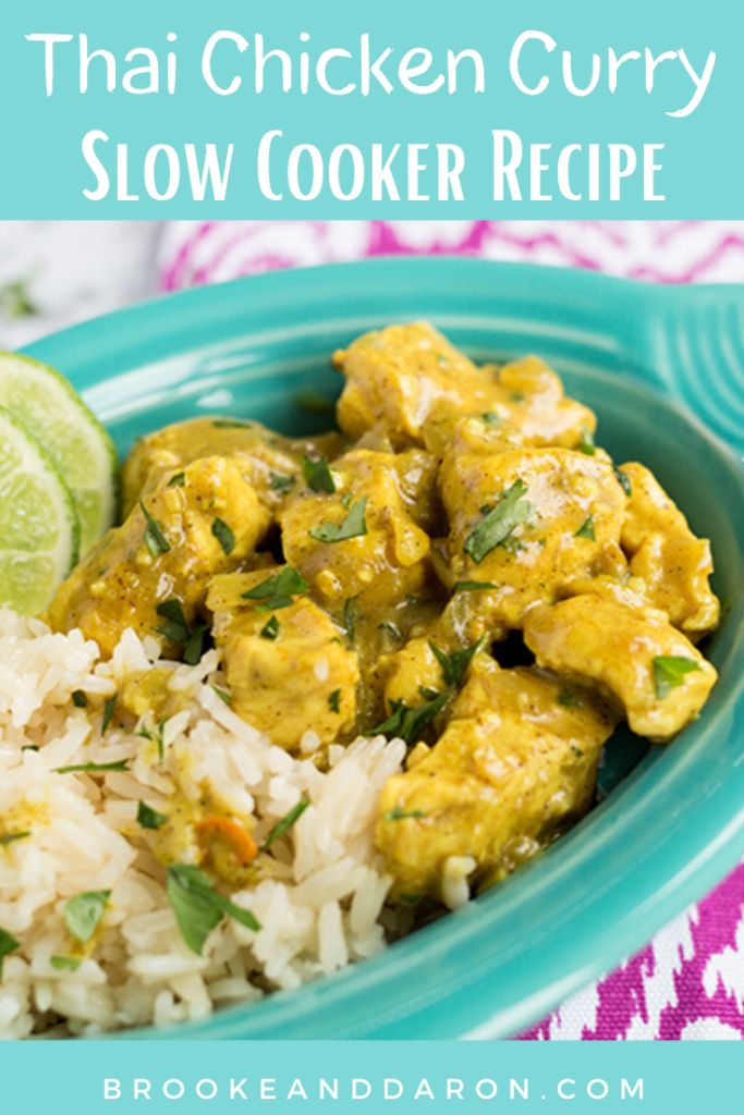 Easy One Pot Thai Chicken Curry and Rice Recipe