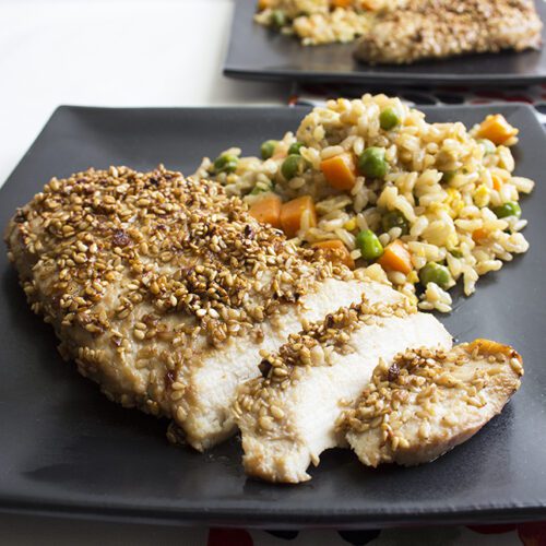 Keto Sesame Crusted Chicken – Our Farmer House | Dream, Build, and Stay ...