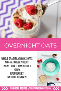 Healthy Overnight Oats for Weight Loss – Our Farmer House | Dream ...