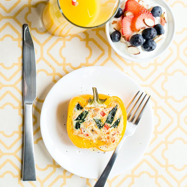 Tasty Stuffed Pepper Breakfast – Our Farmer House | Dream, Build, and ...