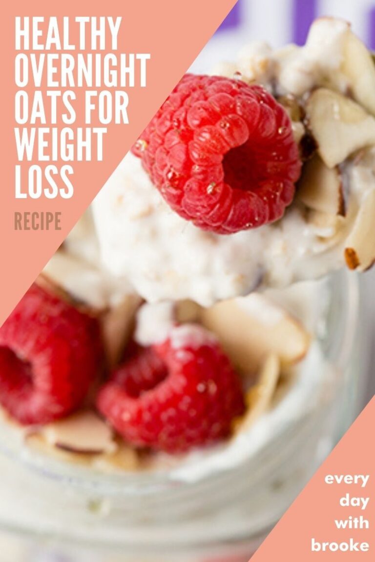 The Easiest Healthy Overnight Oats for Weight Loss