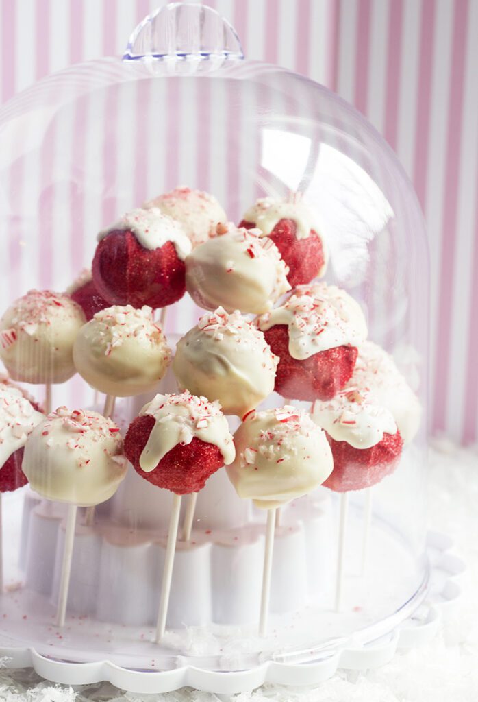 Candy Cane Christmas Cake Pops – Our Farmer House | Dream, Build, and ...