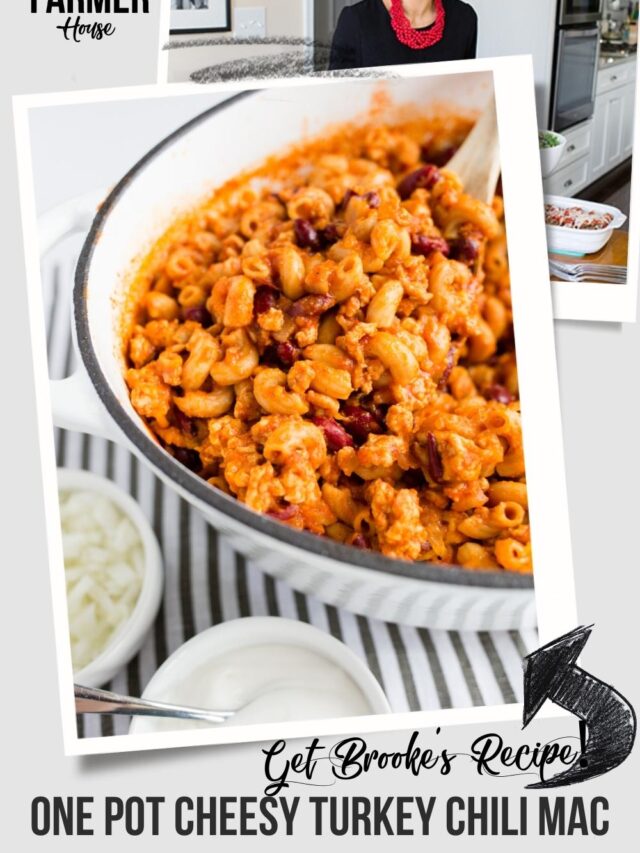 Quick and Easy One Pot Cheesy Turkey Chili Mac