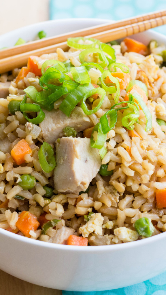 Healthy Chicken Fried Rice Recipe – Our Farmer House | Dream, Build ...